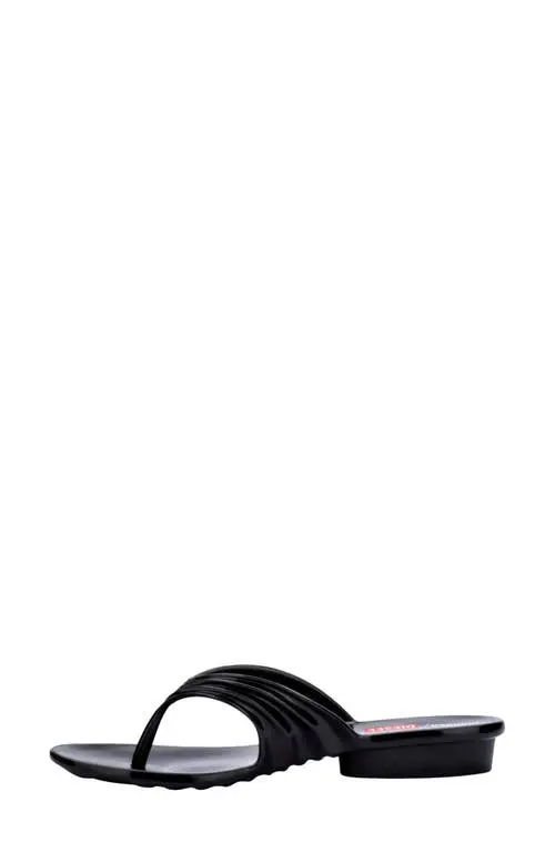 Melissa X Diesel Flip Flop - Black