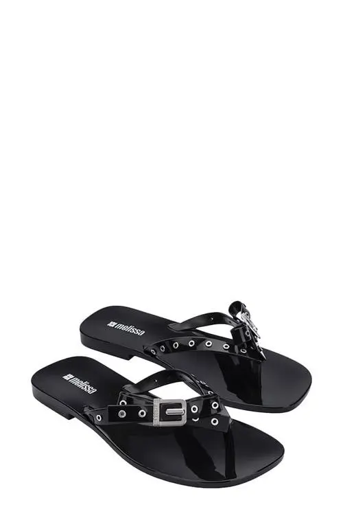 Melissa Harmonic Flip Flop - Black