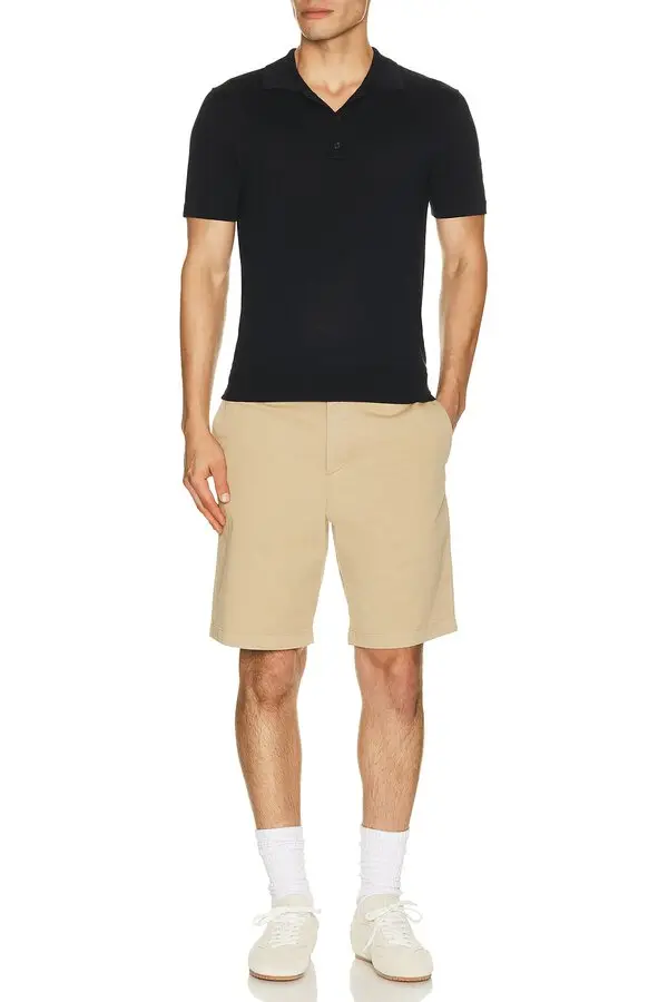 J. Lindeberg Shane Cotton Stretch Shorts - Kelp