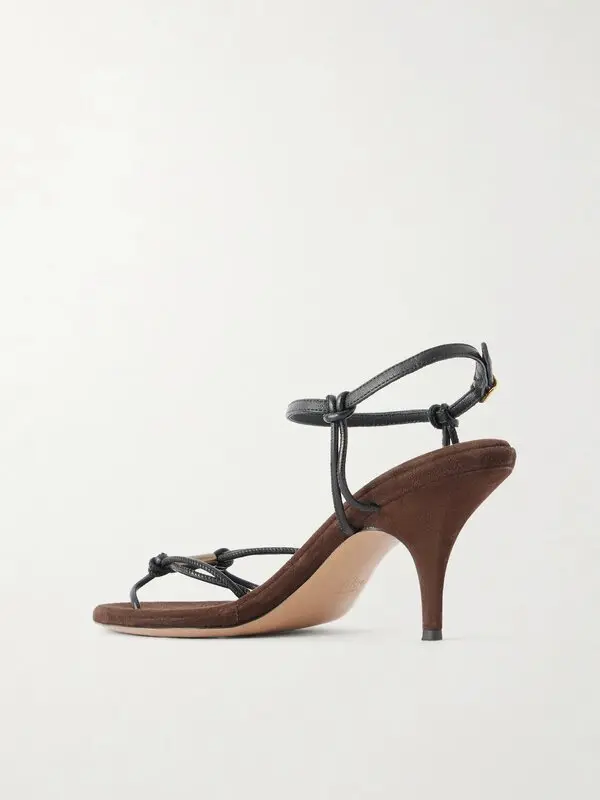 Chloé Matilda Leather And Suede Sandals