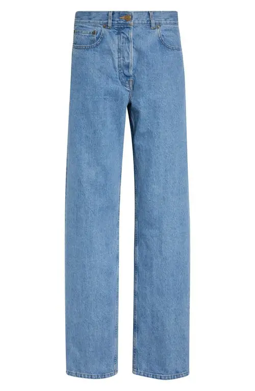 Thom Browne Backstrap Straight Leg Selvedge Denim Jeans