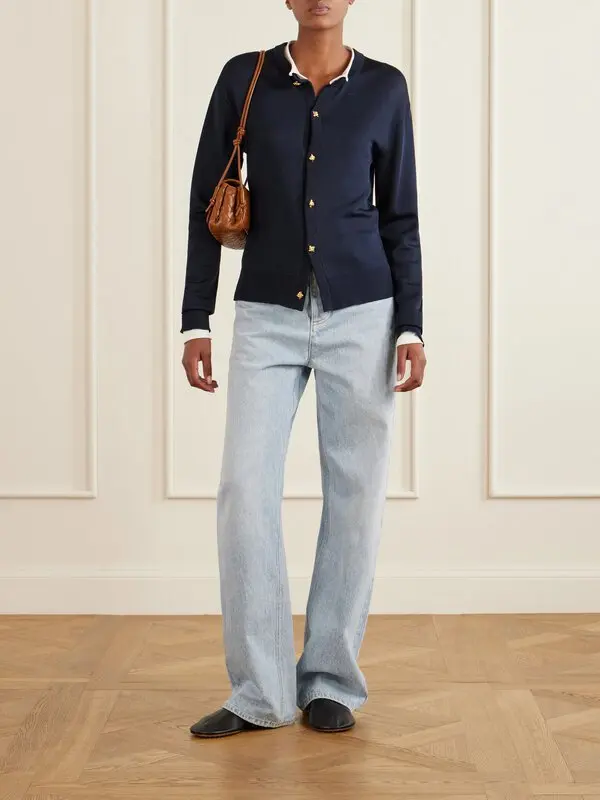 Bottega Veneta Cherry Leather Ankle Boots