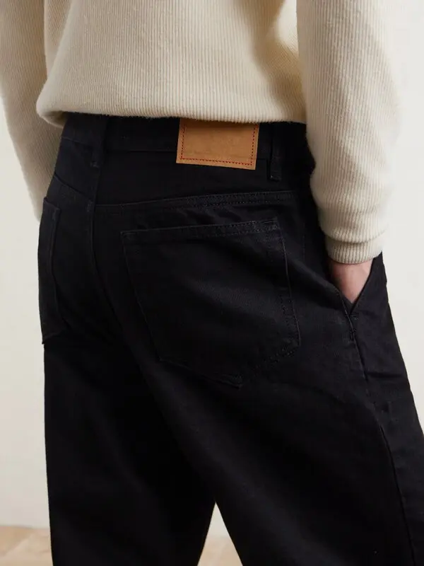 JEANERICA Genua Straight-leg Cotton-blend Chino Trousers