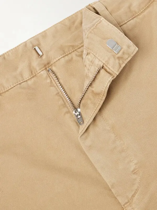 JEANERICA Genua Chino Straight-leg Cotton Trousers