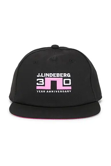 J. Lindeberg 30th Anniversary Cap - Black
