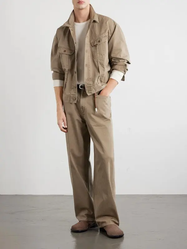 Kapital Wide-leg Cotton Trousers