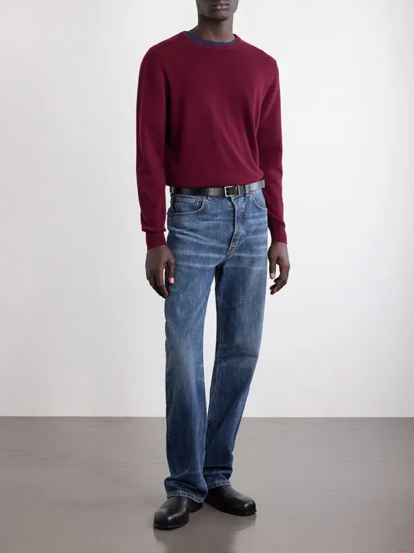 JEANERICA Vega Straight-leg Cotton-blend Jeans