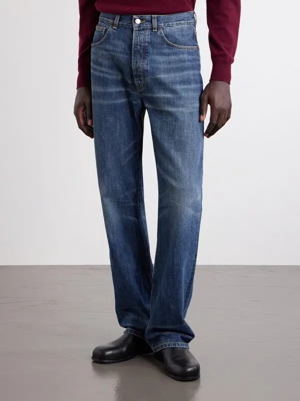 JEANERICA Vega Straight-leg Cotton-blend Jeans