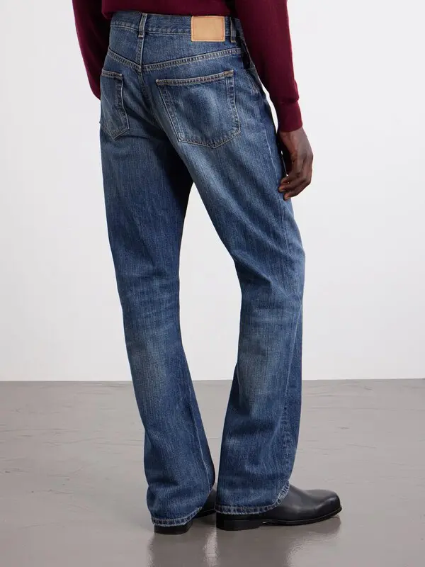 JEANERICA Vega Straight-leg Cotton-blend Jeans