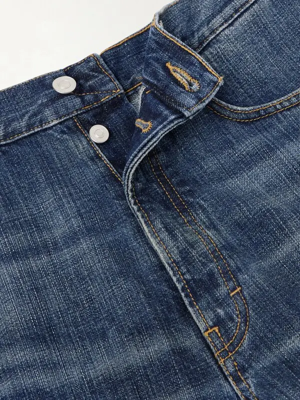 JEANERICA Vega Straight-leg Cotton-blend Jeans