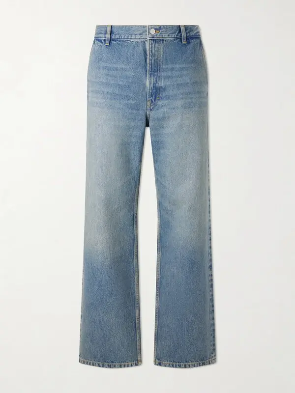 JEANERICA Genua Straight-leg Cotton Jeans - Blue