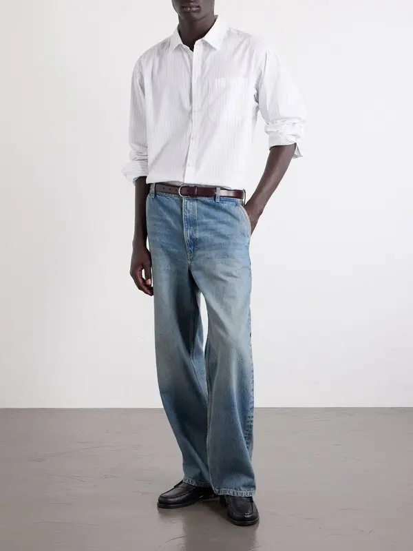 JEANERICA Genua Straight-leg Mid-rise Cotton Jeans