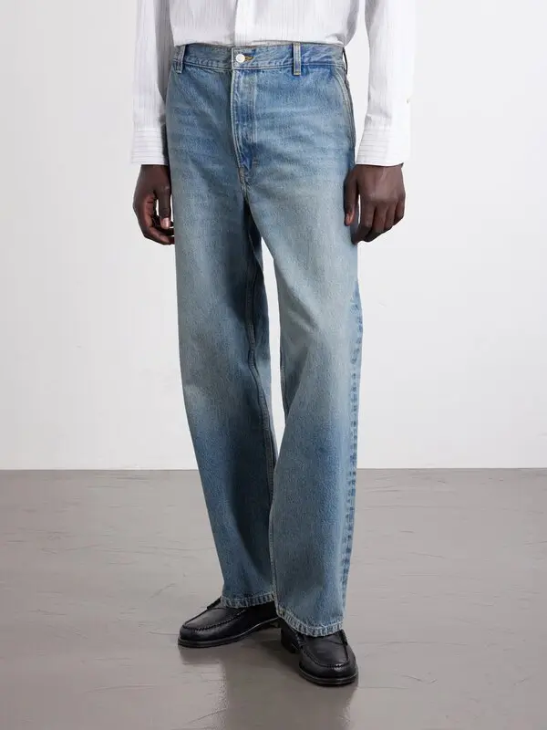 JEANERICA Genua Straight-leg Mid-rise Cotton Jeans