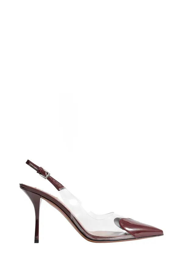 Alaïa Le Coeur Slingbacks 90 - Red