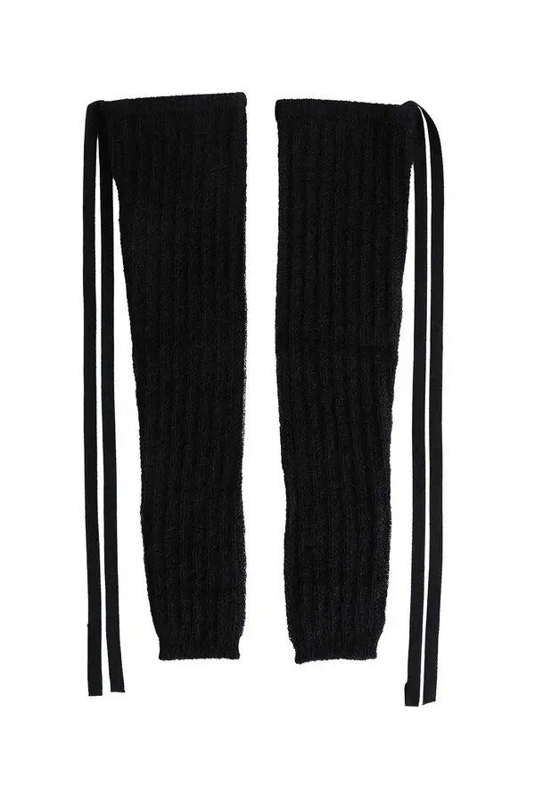 ANN DEMEULEMEESTER Mea Gauntlets - Black