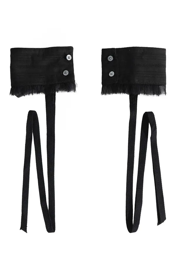 ANN DEMEULEMEESTER Dante Cuffs - Black