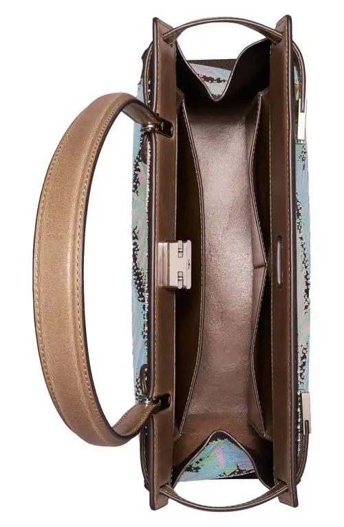 Tory Burch Beaded Classic Lee Satchel