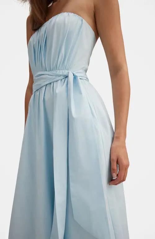 EVER NEW Melissa Poplin Midi Sundress
