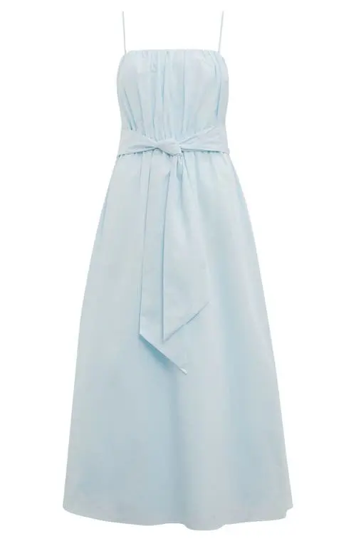 EVER NEW Melissa Poplin Midi Sundress