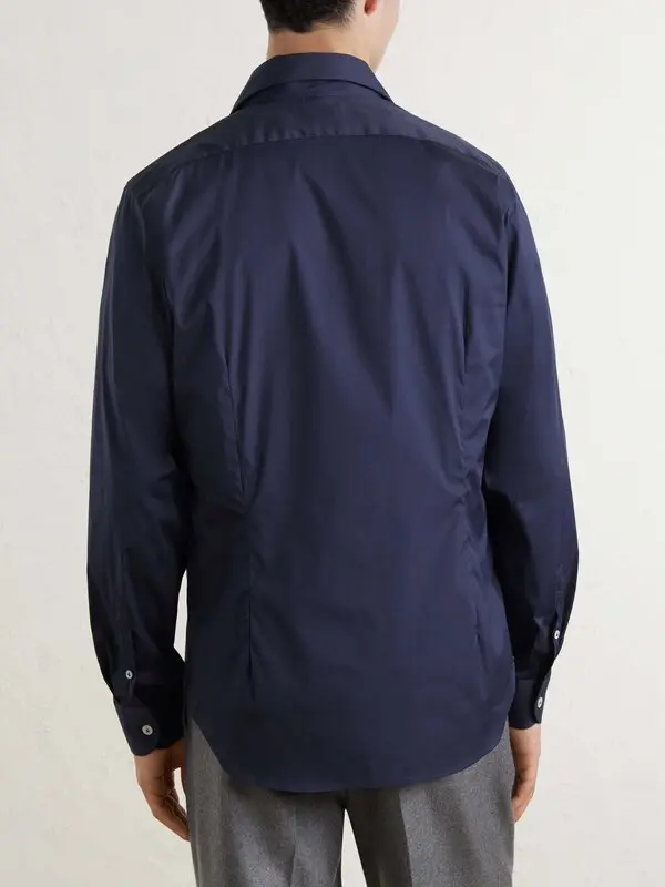 Eleventy Cotton-blend Shirt
