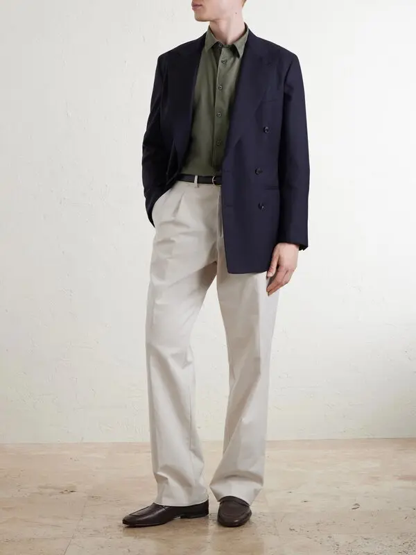 Canali Cotton-poplin Shirt