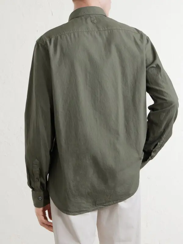 Canali Cotton-poplin Shirt