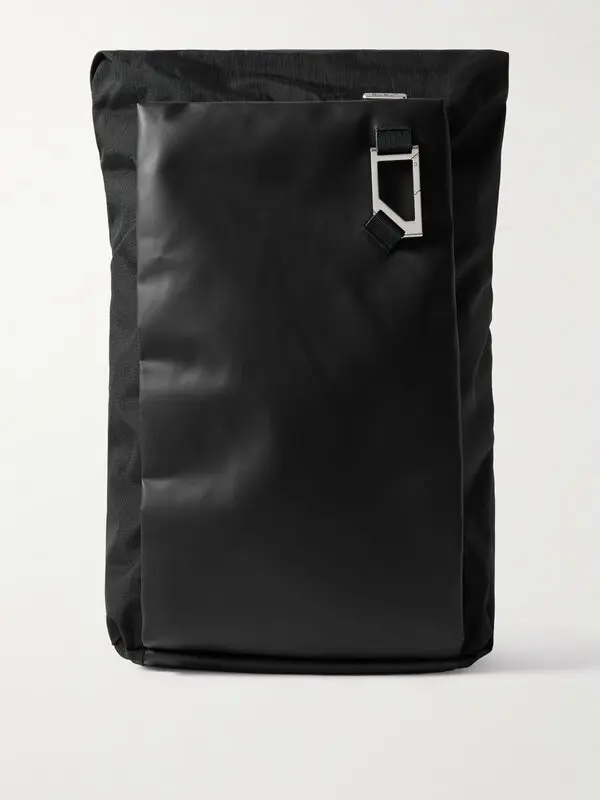 DB JOURNEY Entour Paneled Ripstop Backpack - Black