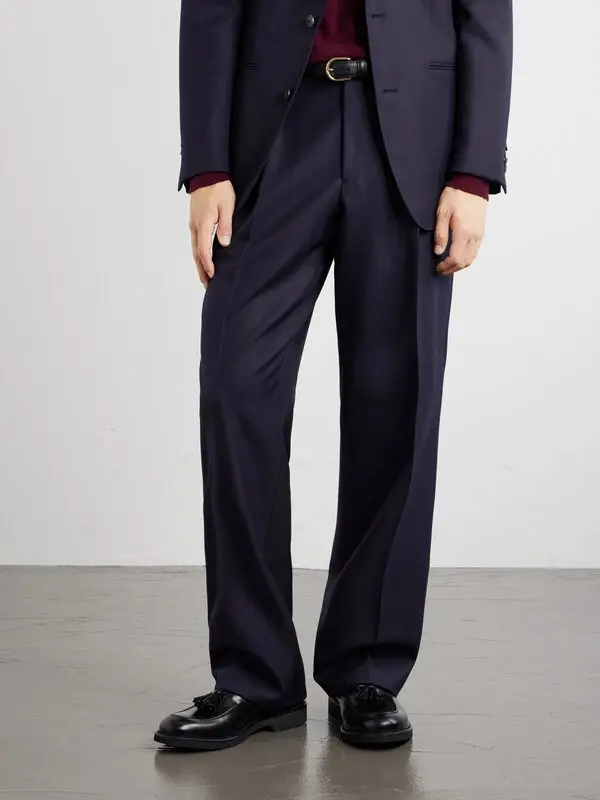 Canali Tasseled Leather Loafers