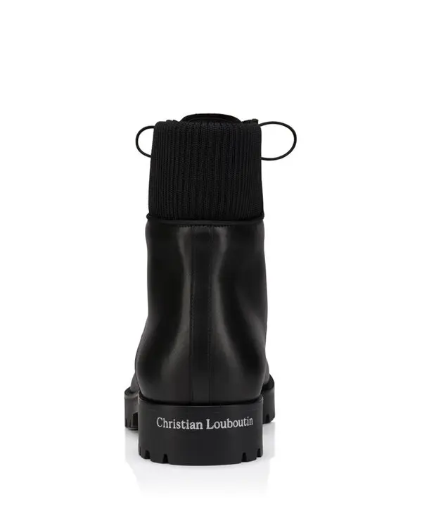 CHRISTIAN LOUBOUTIN Trapman Tct 2 Lace Up Booties