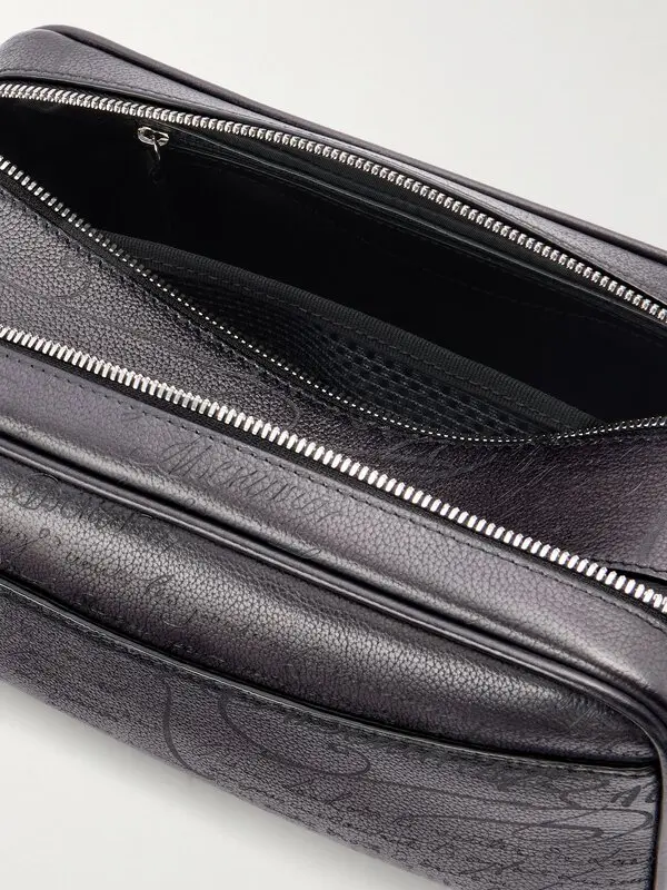 Berluti Formula 1003 Scritto Venezia Leather Wash Bag