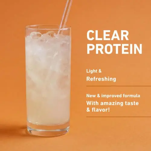 ISOPURE Clear Low Carb 100% Whey Protein Isolate Powder, Citrus Lemonade, 20g Protein