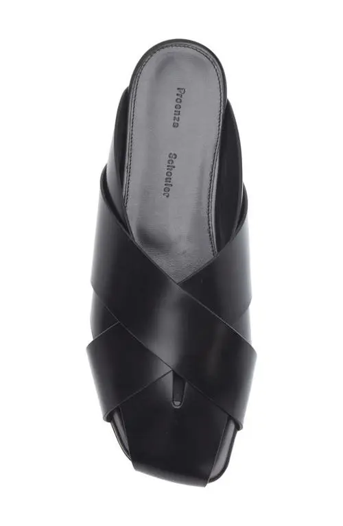 Proenza Schouler Slant Crossover Mule