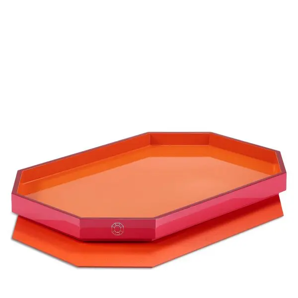THE MARTHA, BY BACCARAT Octagon Tray, Medium