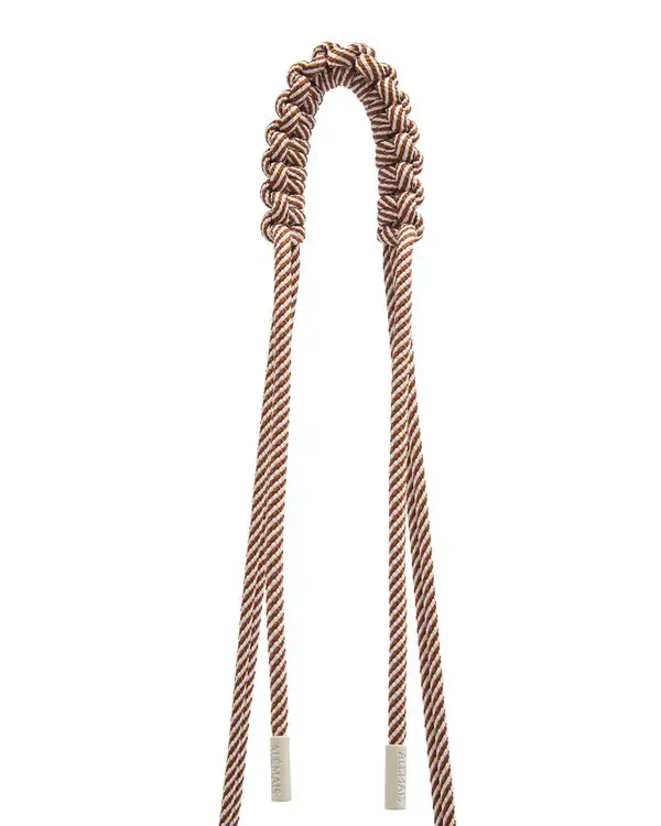 ALEMAIS Wood Bead Strawberry Mini Bag