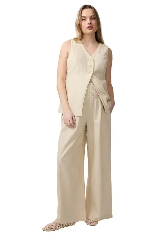 INGRID & ISABEL High-low Active Maternity Pant - Oak