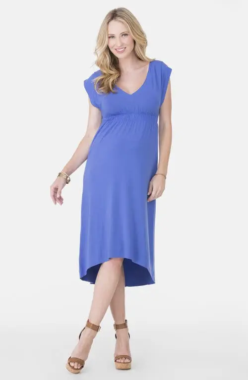 Ingrid & Isabel® High-waisted Maternity Activewear Pants - Sapphire