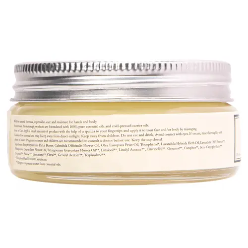 HOMEMADE AROMATERAPY Geranium Lavender Nourishing Softening Hand