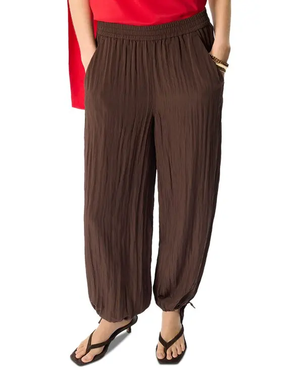 Whistles Relaxed Tie Hem Trousers