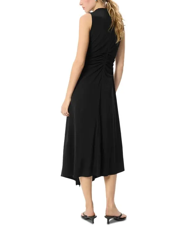 Whistles Ruched Halter Jersey Dress