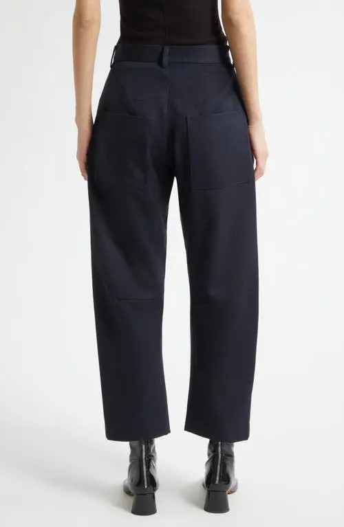 NILI LOTAN Shon Virgin Wool Crop Pants