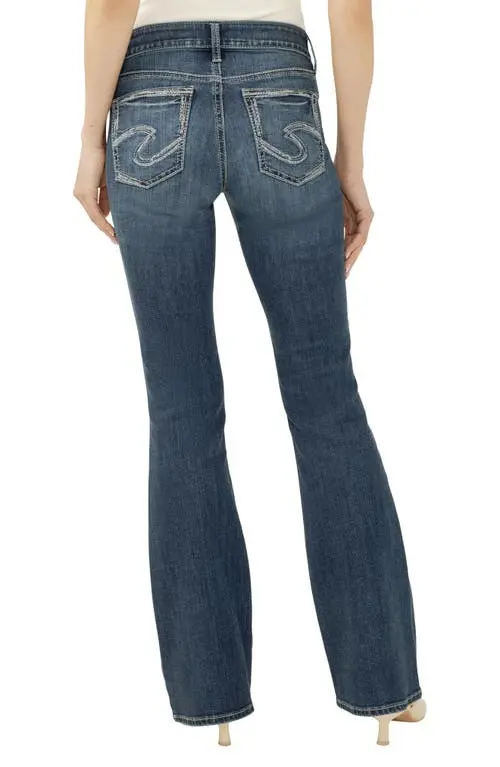 SILVER JEANS CO. Suki Curvy Mid Rise Bootcut Jeans
