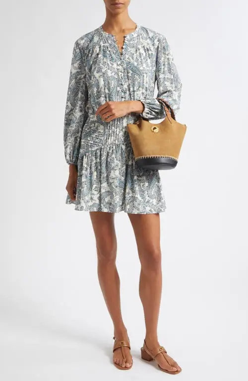 Veronica Beard Rivendell Drop Waist Skater Dress