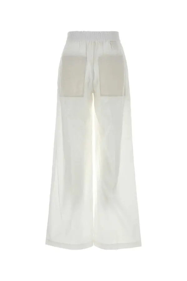 Brunello Cucinelli Cotton Blend Wide-leg Pants