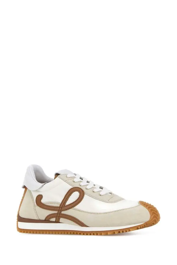 Loewe Suede And Nylon Flow Runner 2.0 Sneakers