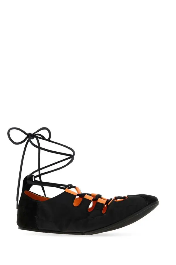 Alaïa Canvas Ballerinas