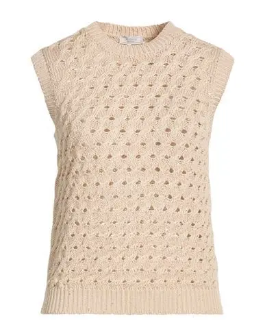 Peserico Sweater Size Cotton, Elastane - Beige