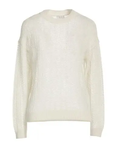 Peserico Sweater Size Alpaca Wool, Polyamide, Virgin Wool, Polyester - Light Grey