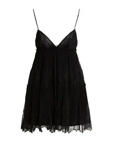 Blumarine Mini Dress Size Polyamide, Viscose - Black