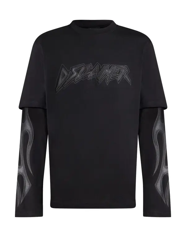 DISCLAIMER T-shirt Size Cotton