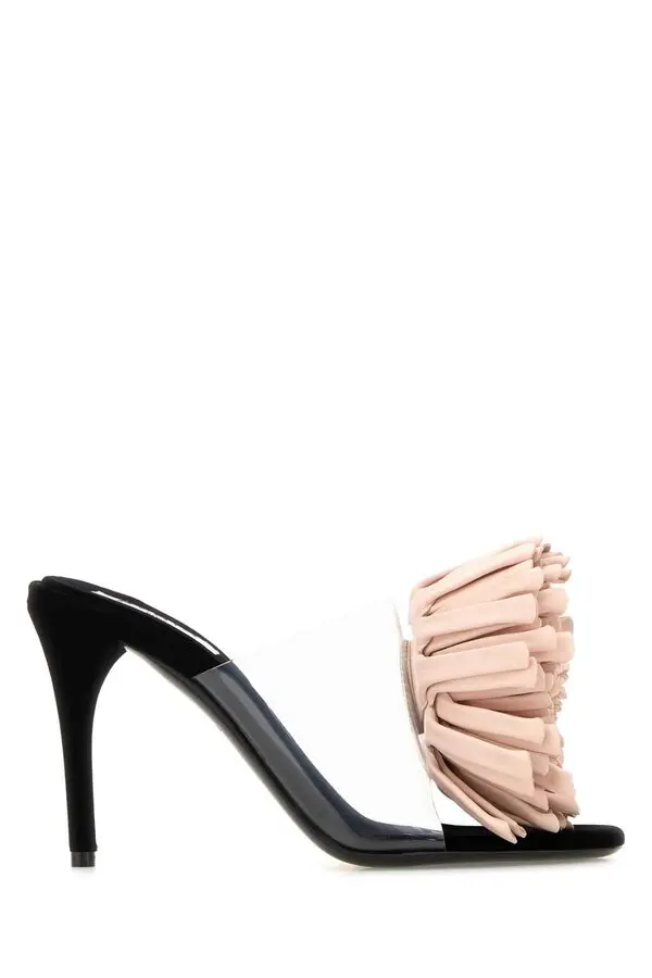 Alaïa Pvc Mules With Embellished Detailing - Multicolor